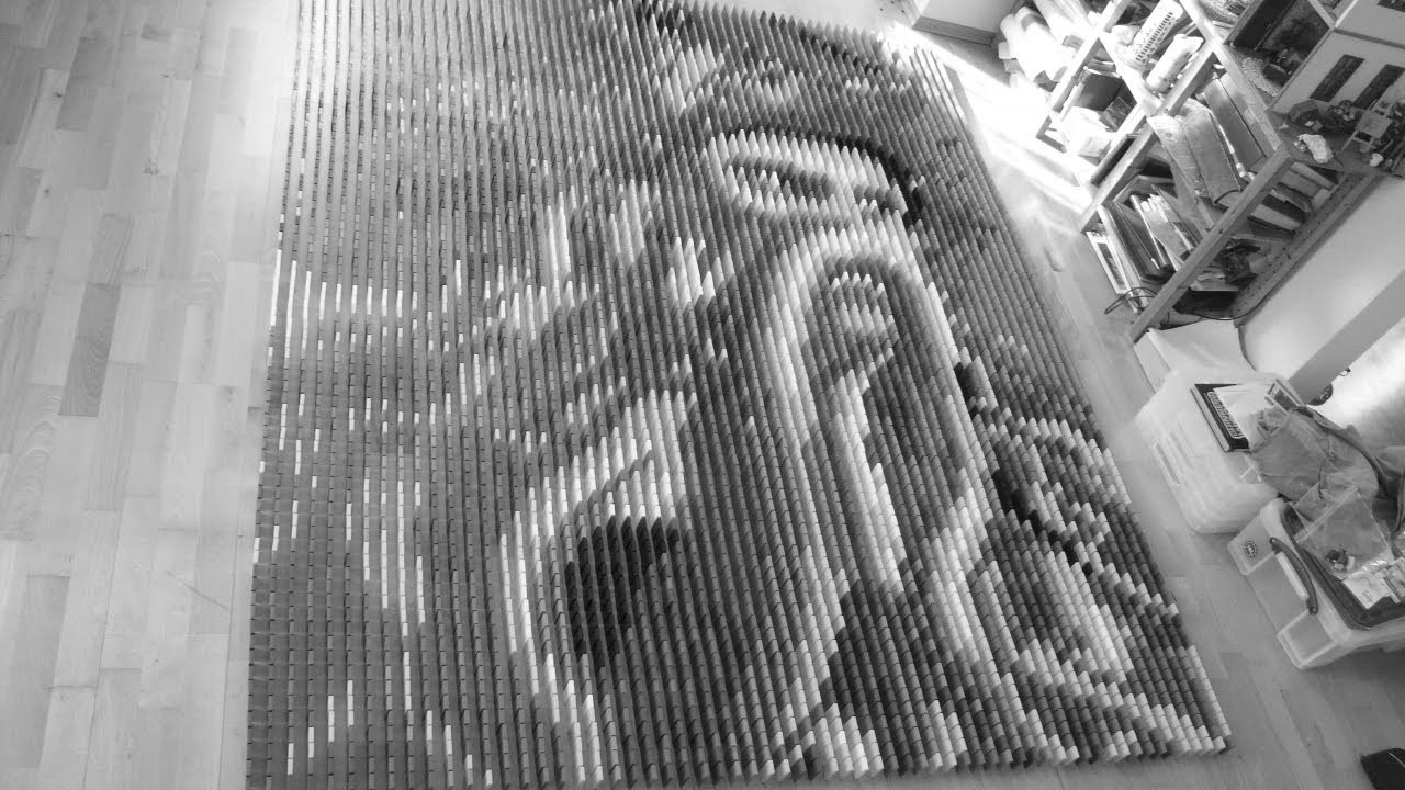 Domino Rally - Pirates in 24,000 Dominoes - YouTube