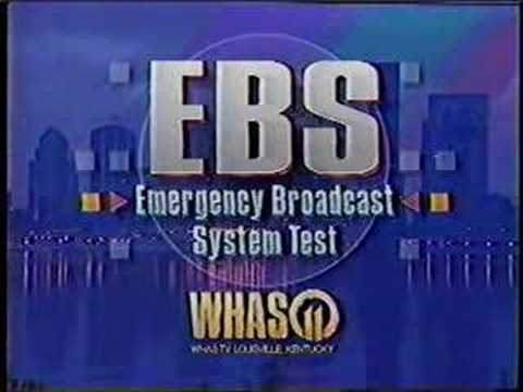 WHAS-TV 1994: EBS Test - YouTube