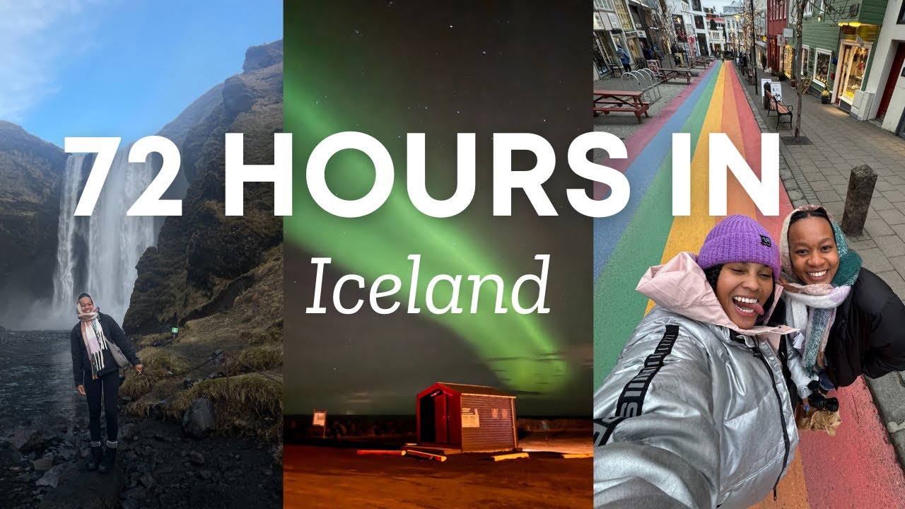 72 Hours in Iceland | northern lights, south coast, and more! - YouTube