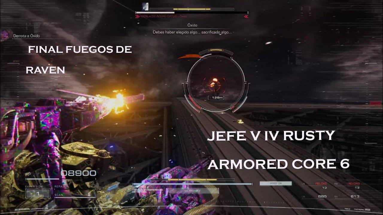 Armored Core 6 |Cómo DERROTAR V. IV Rusty SUB JEFE FINAL FUEGOS DEL ...