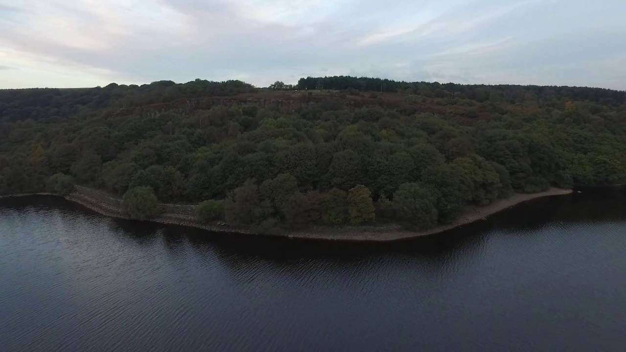 Belmont Anglezark Reservior Dji Phantom Drone Bolton - YouTube