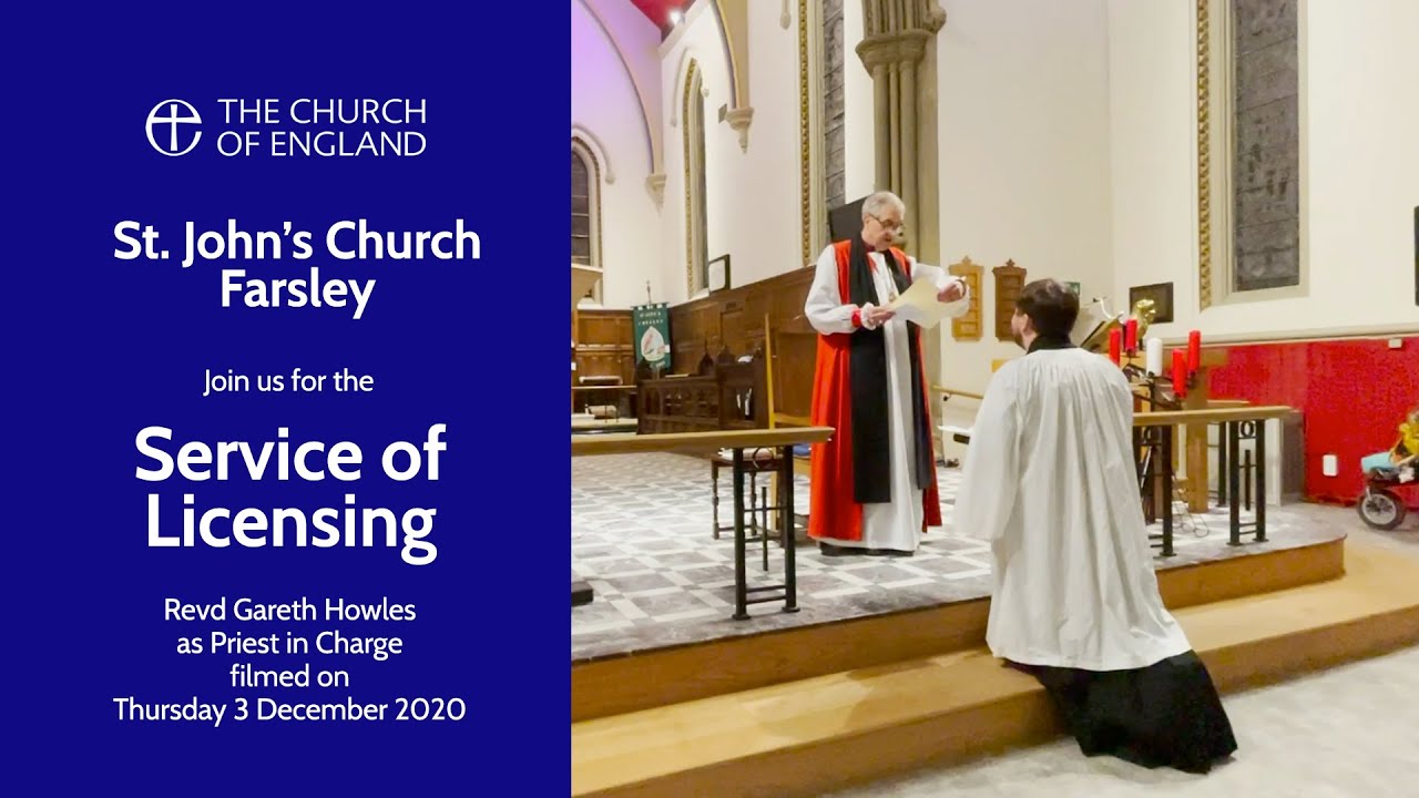 The Service of Licensing of Revd Gareth Howles as Priest in Charge in ...