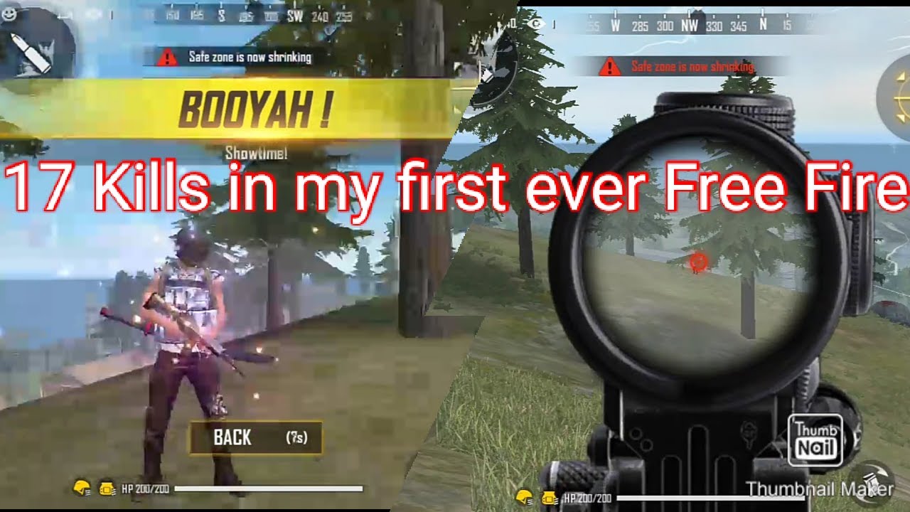 17 Kills in my first ever Free Fire. Garena Free Fire - YouTube