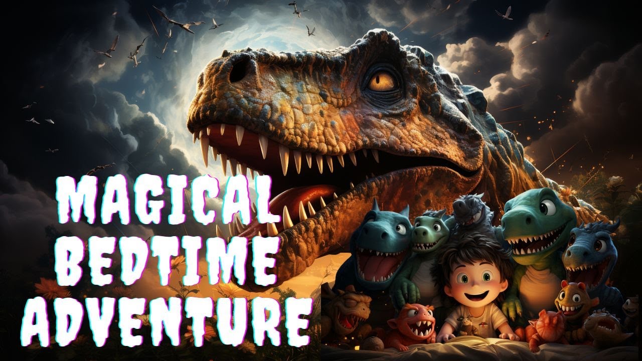 T-Rex Tim's Magical Bedtime Adventure A Dinosaur Dreamland Journey with ...