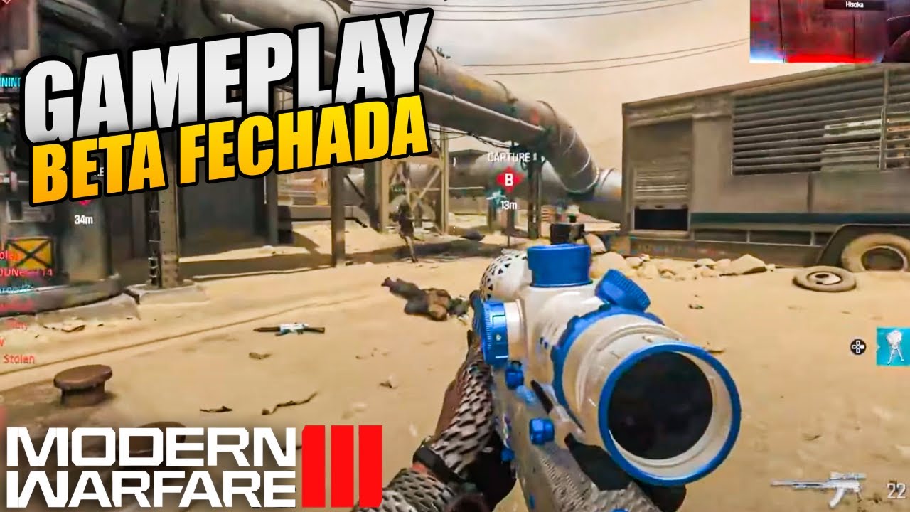 🔴MW3 BETA FECHADA GAMEPLAY (PT-BR) - YouTube