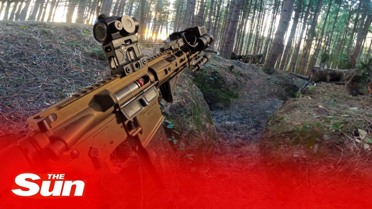 Airsoft Trench Warfare (Ghillie Assault Team) - YouTube