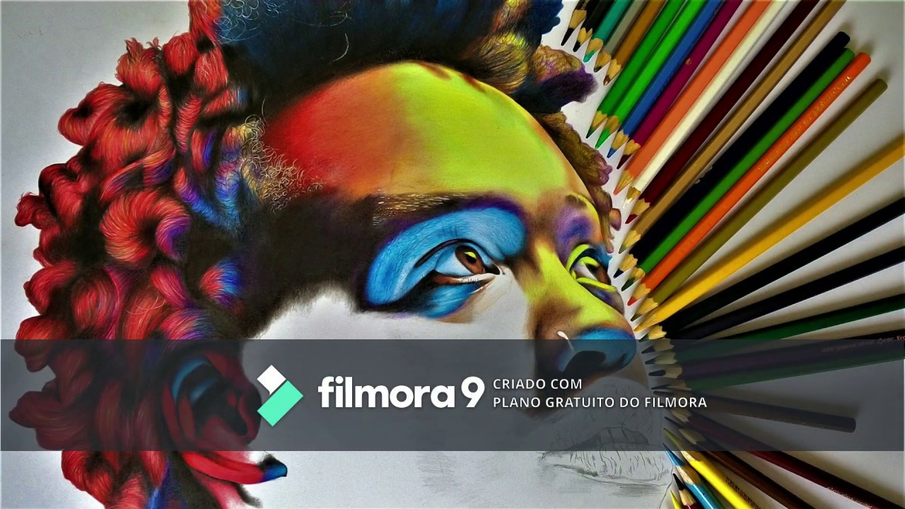 desenho realista colorido com Danick K. Bumba (estreia) - YouTube