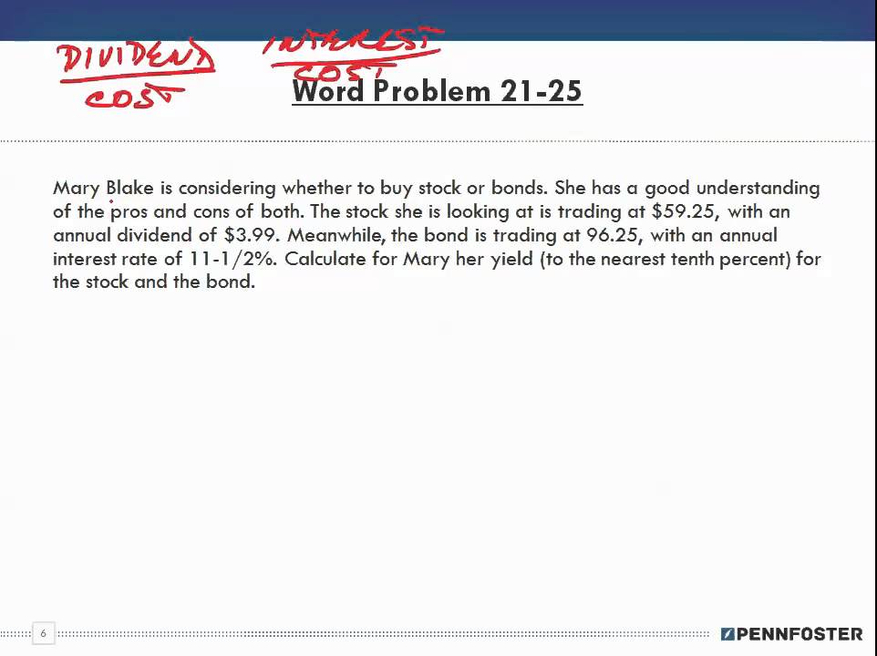 Math for Business and Applications Ch 21 Word Problems 21 23 to 21 21 ...