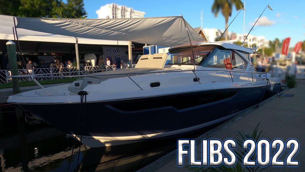 The BRAND NEW Pursuit 445 OFFSHORE | Fort Lauderdale Boat Show 2022 ...