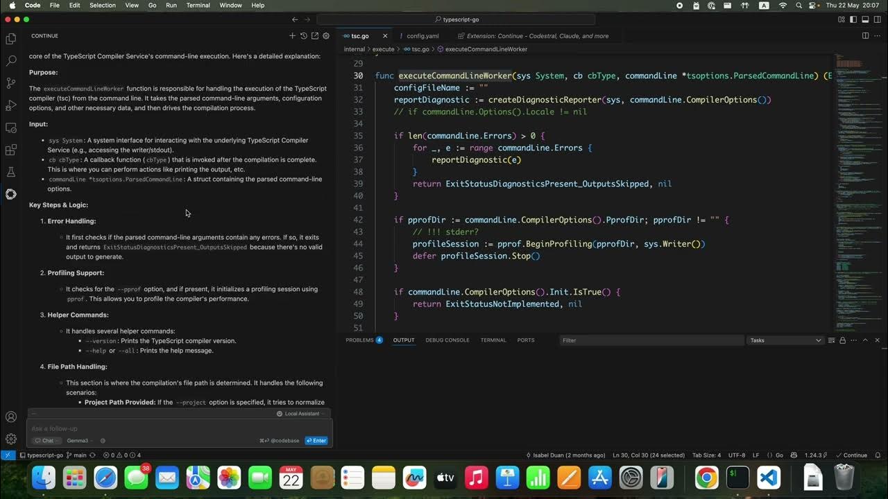 รัน local LLM Code Assistant ด้วย Ollama + VSCode + Continue extension ...