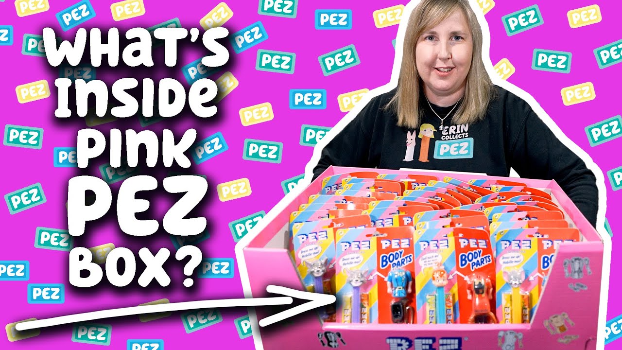 What's Inside the Pink PEZ Box? - YouTube
