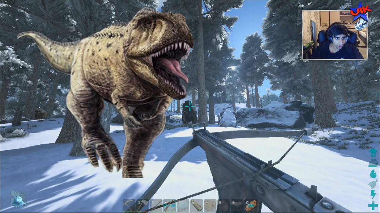 Giga Attacks Ark Survival Evolved 30 With Vikkstar Youtube
