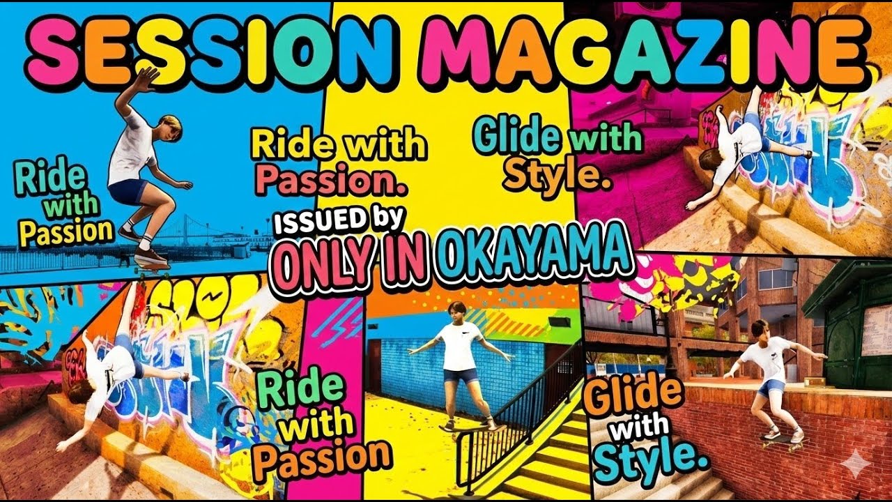 session skate sim - Routine and mission Footies - YouTube