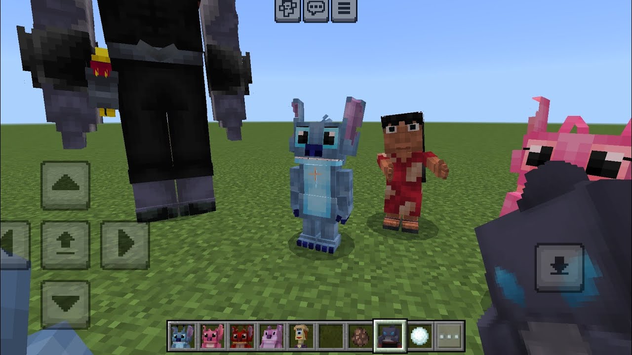 Lilo & Stitch MOD in Minecraft PE - YouTube