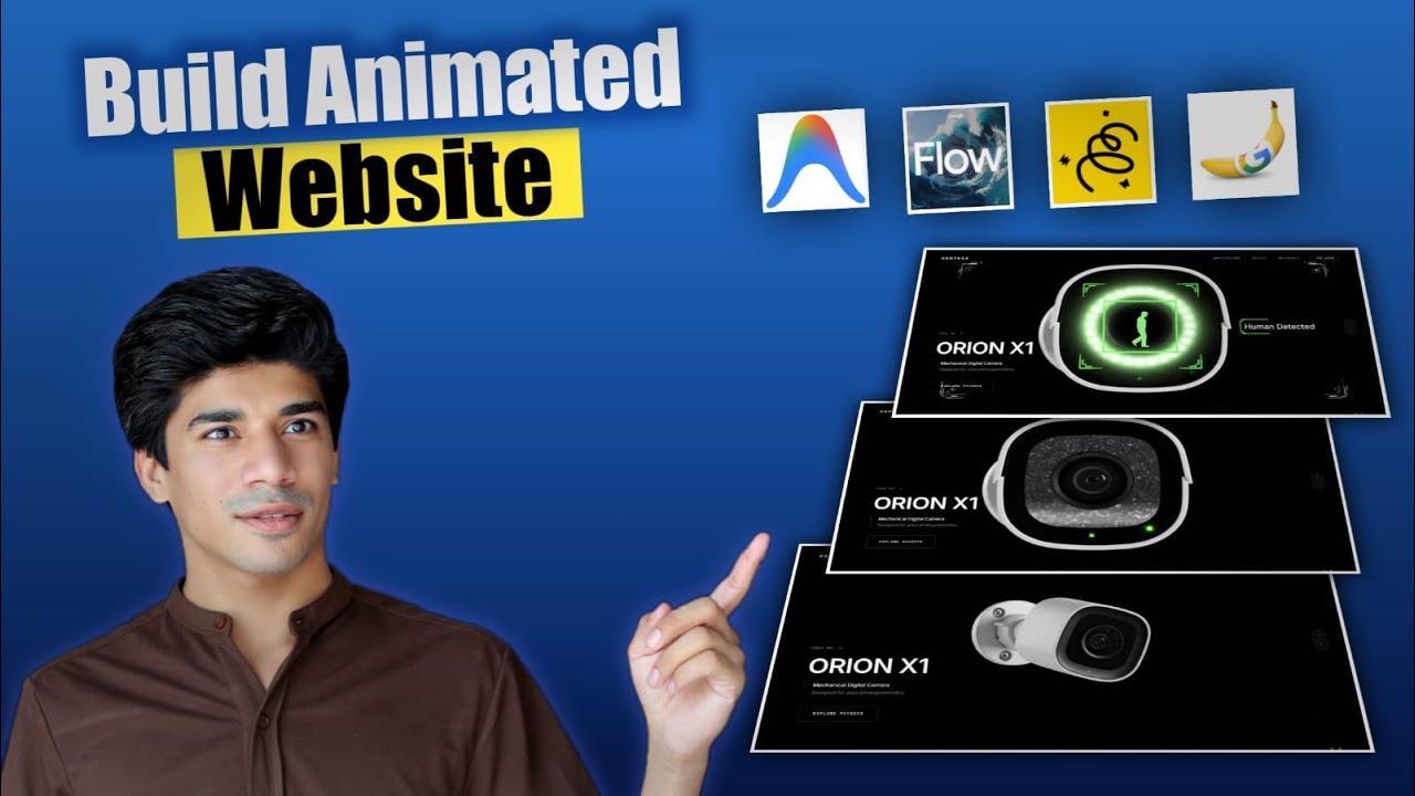 I Built an Animated Website with Anti-Gravity, and --- Results are ...