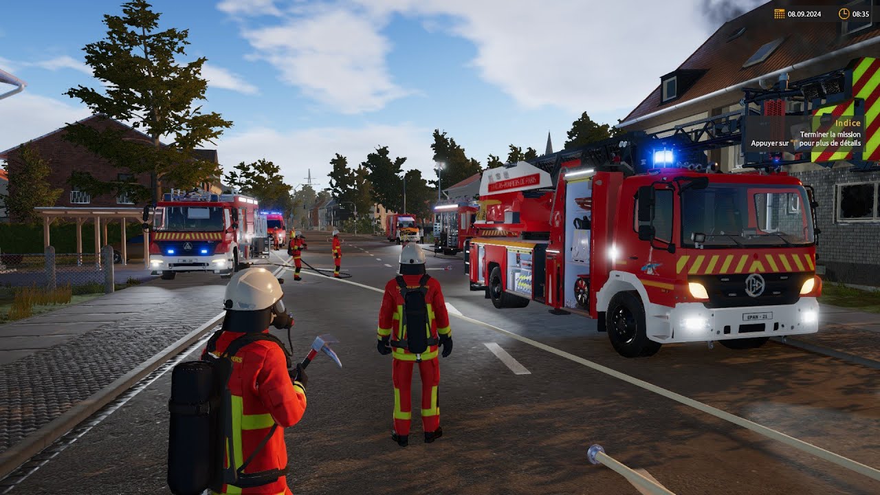 Garde Sapeur Pompier #2 On pars pour un feu d'appartement Notruff 112 2 ...