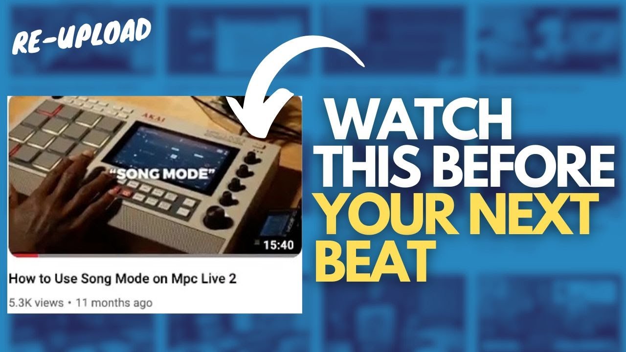 Re- Uploading the Most Important MPC Video - YouTube