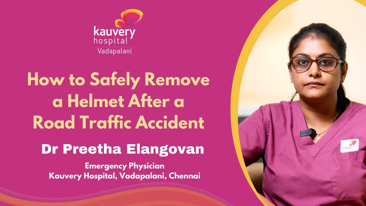 Procedure to Remove Helmet After RTA - YouTube