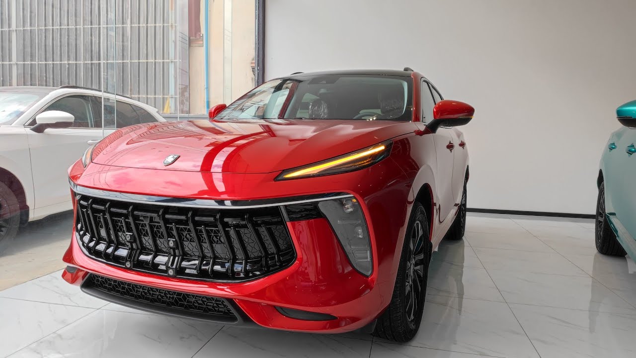 2022 Forthing T5 EVO Red Color |Exterior and Interior Walkaround - YouTube