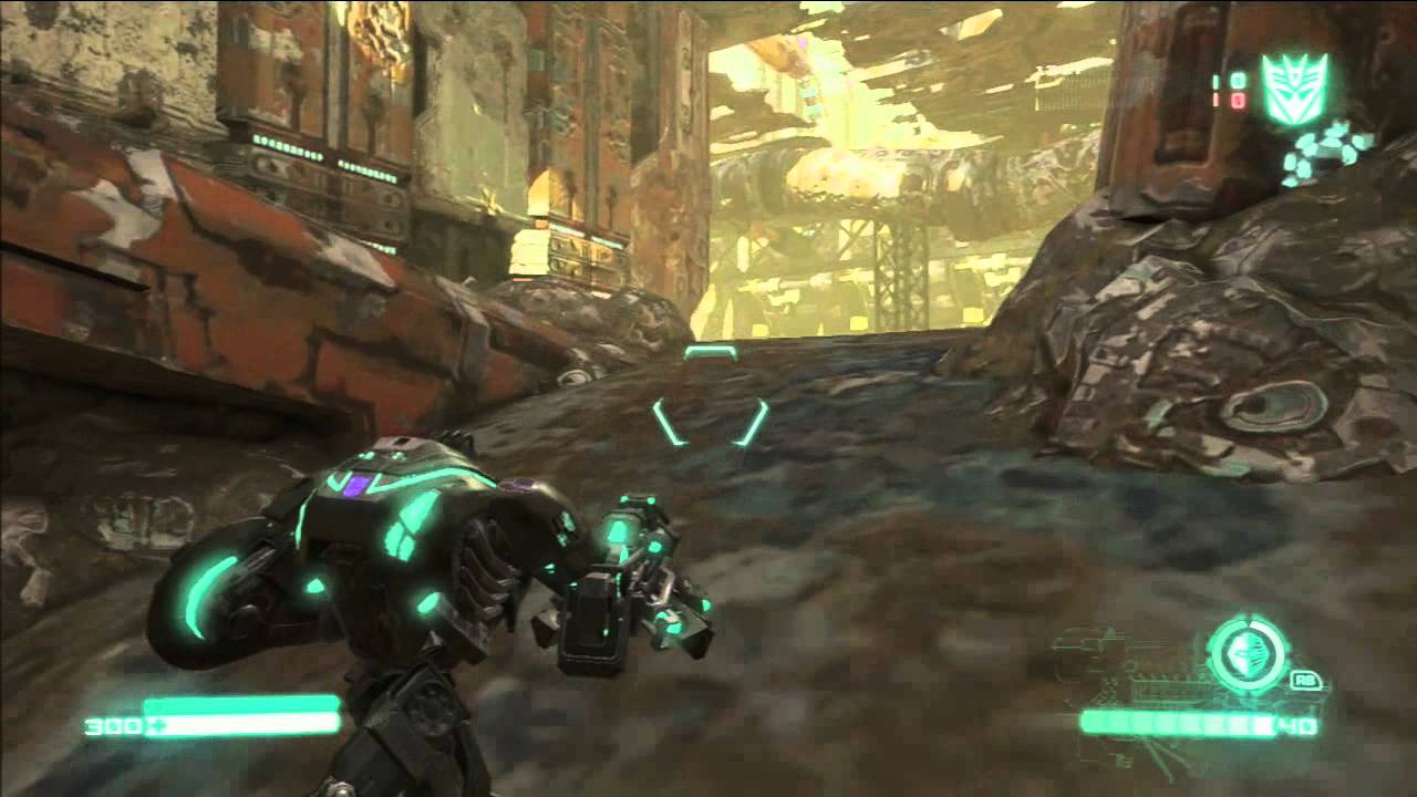 Transformers: Fall of Cybertron - Corrosion - Map Walk Through - YouTube