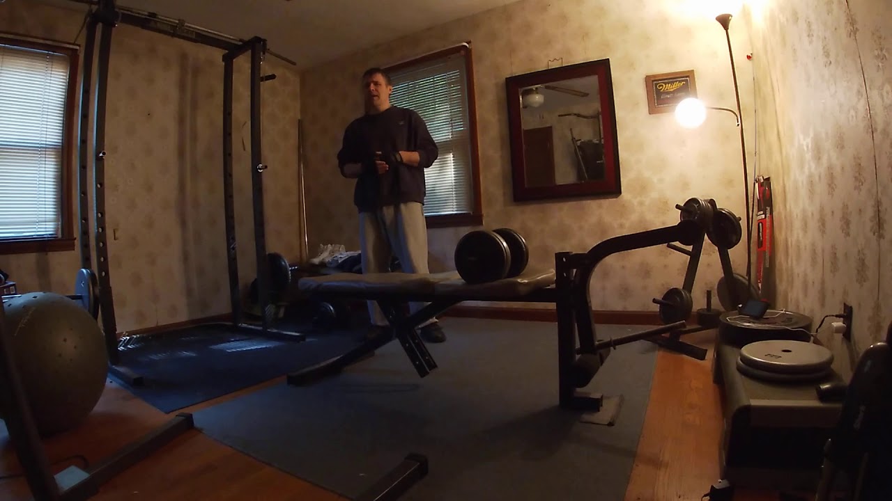 Dumbbell pullovers/weight training - YouTube
