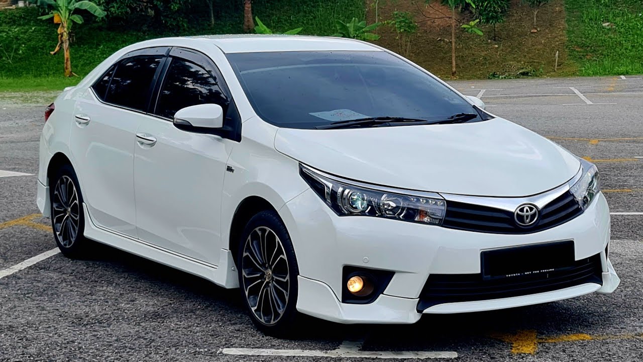 【WALK AROUND】Toyota Corolla Altis 2.0V 2016 - YouTube