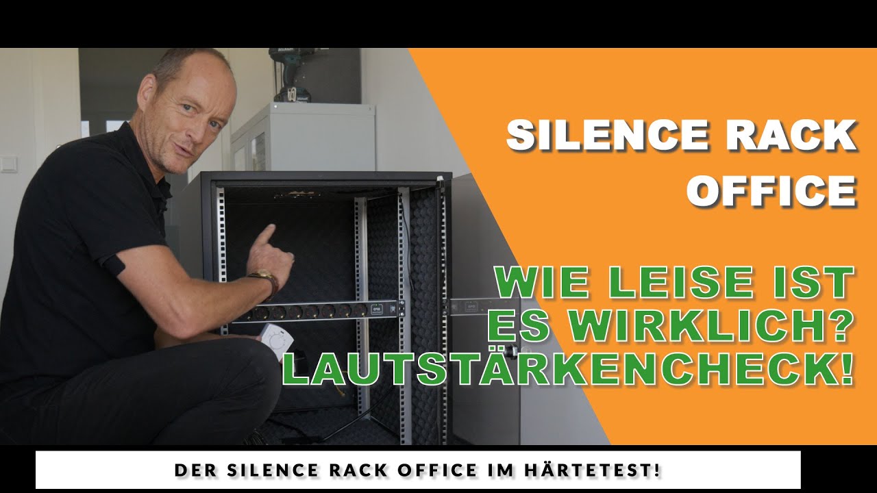 SILENCE RACK Office: Der ultimative GERÄUSCHTEST und VORSTELLUNG! - YouTube