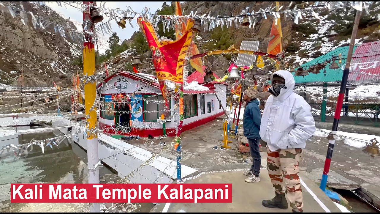 Kali Mata Temple Kalapani | India Nepal Border | Adikailash Yatra Day ...