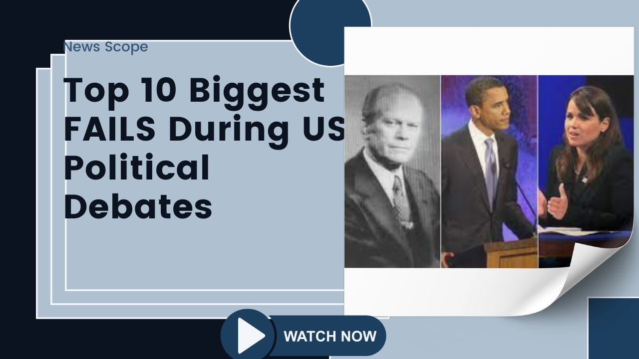Top 10 Biggest FAILS During US Political Debates - YouTube