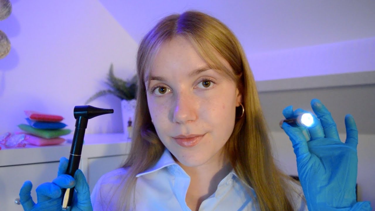ASMR Cranial Nerve Exam ~ Relaxing Roleplay - YouTube