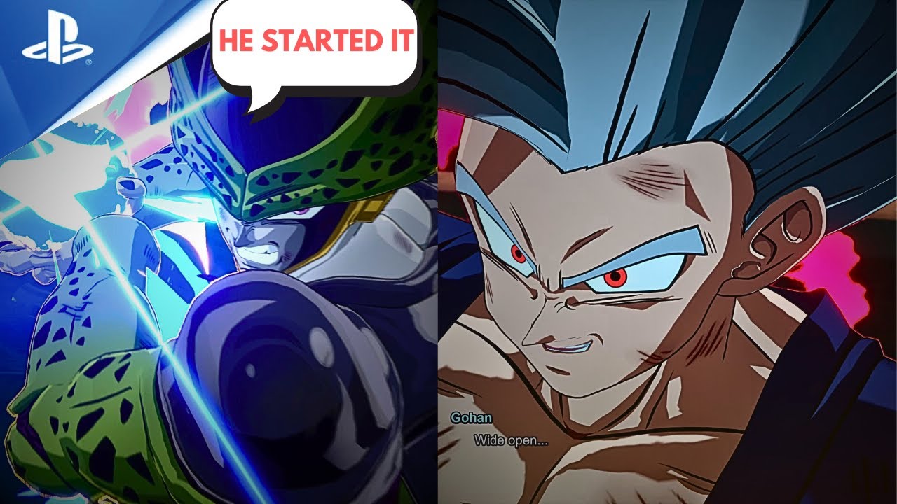 PERFECT CELL V.S BEAST GOHAN - YouTube