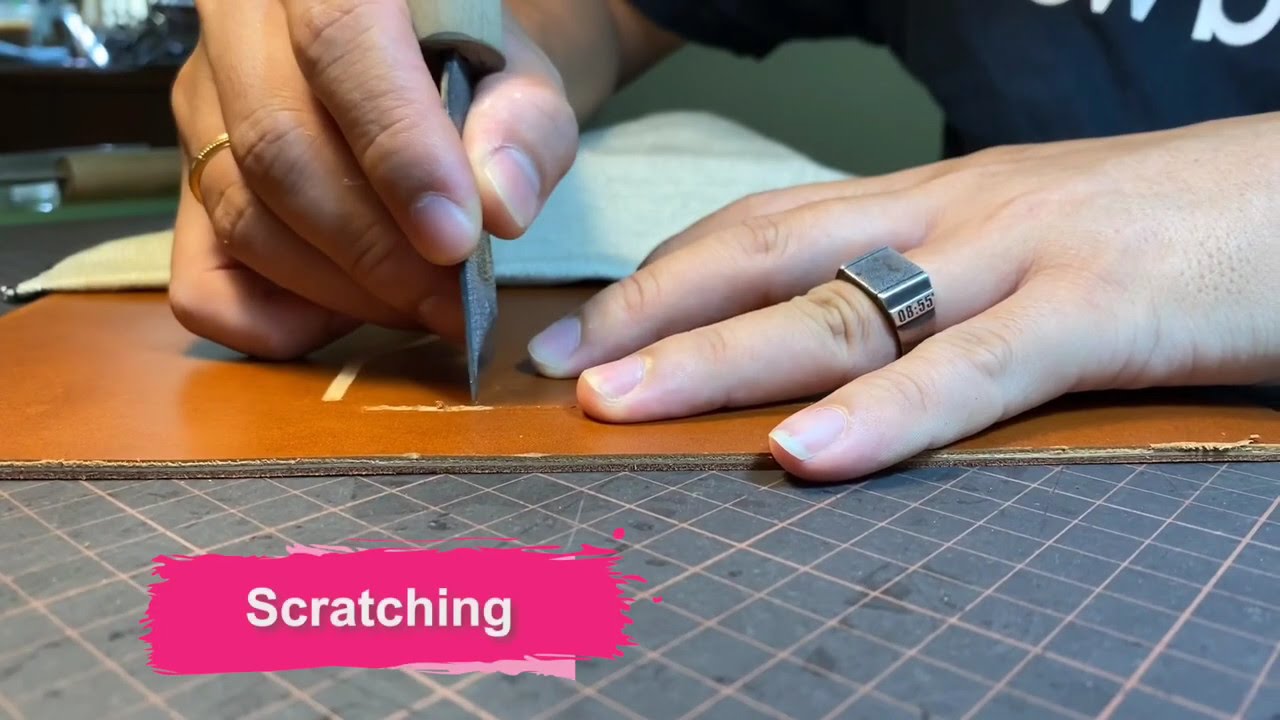 Scratching surface of the skin - YouTube