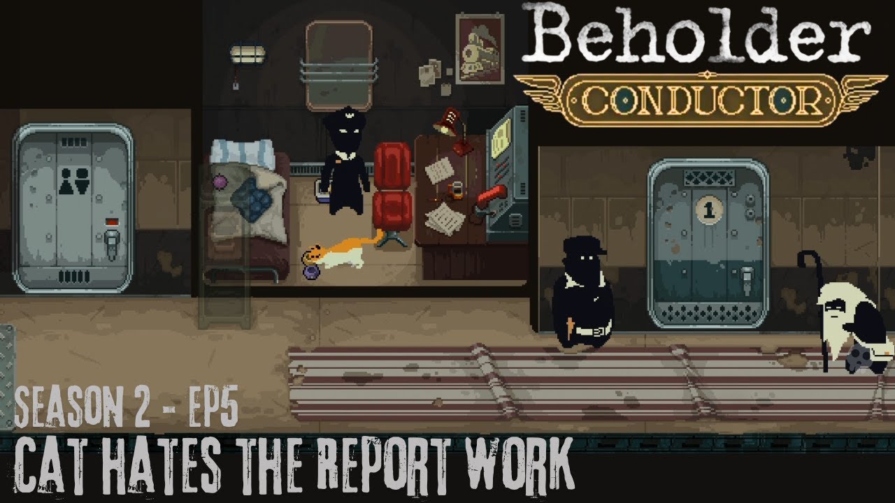 Let's play Beholder Conductor - Getting rid of the Golden Trash Boyz (the Boring way) - S2E5 ...