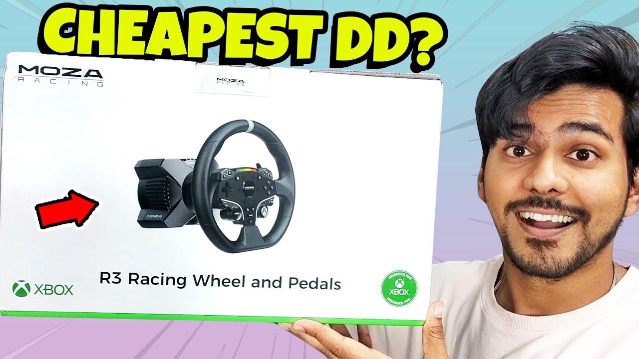 THE CHEAPEST DIRECT DRIVE WHEEL | MOZA R3 - YouTube