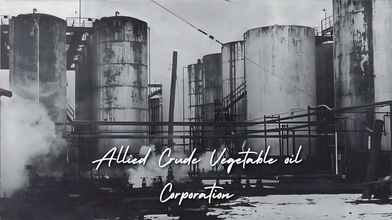 Allied Crude Vegetable Oil Corporation - YouTube