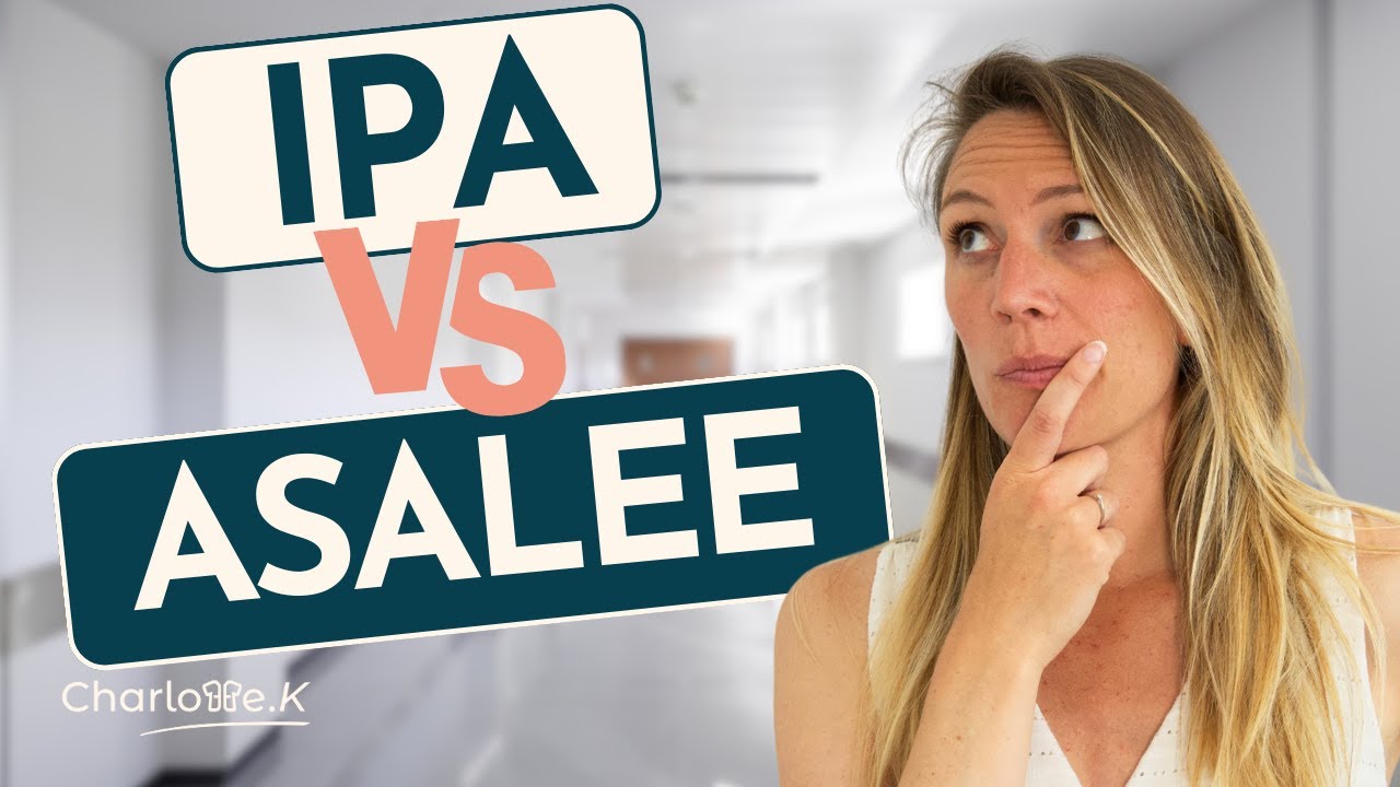 Quelle différence entre IPA et ASALEE ? - YouTube