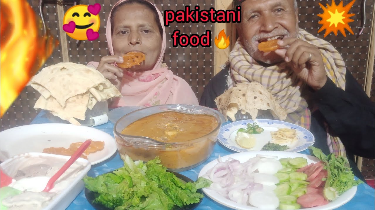 Pakistani Eating Food | Asmr Eating 🔥 Spicy Nihari | Eating galebi+Ice ...