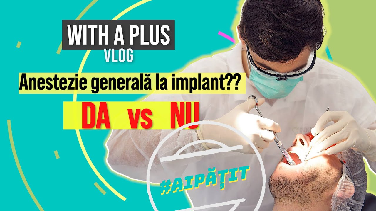 Implant dentar | Anestezia la implant - se face sau nu anestezie ...