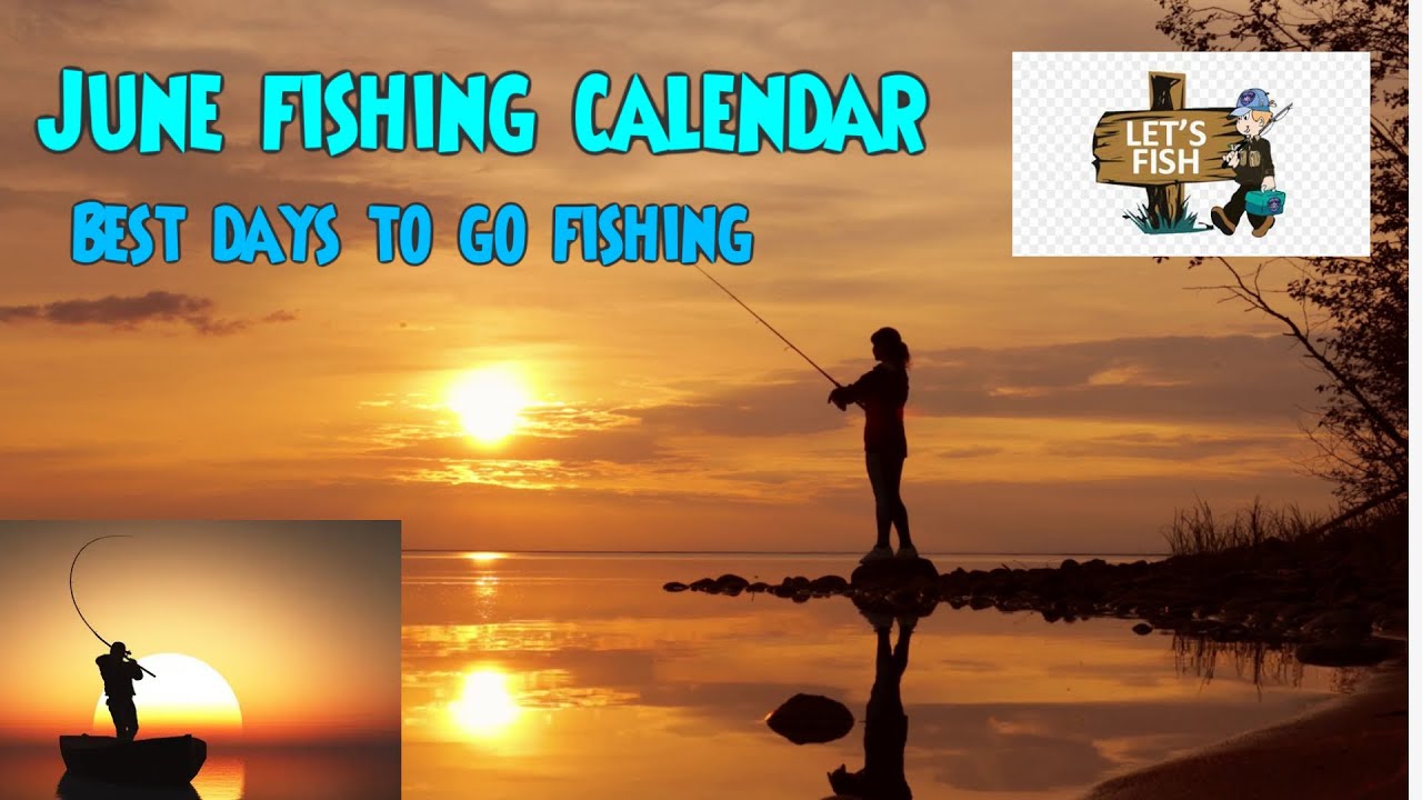June fishing calendar - YouTube
