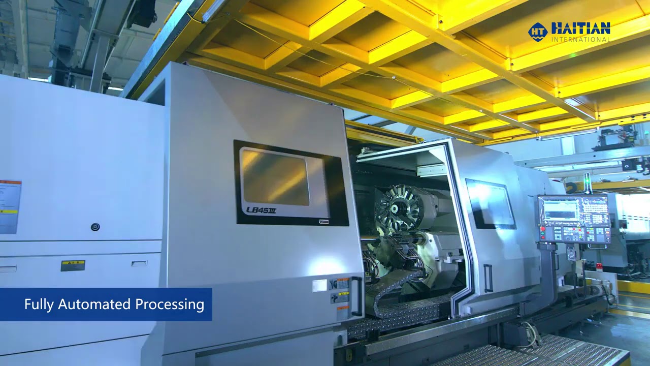 Smart Production Line for Tie Bar Processing - YouTube
