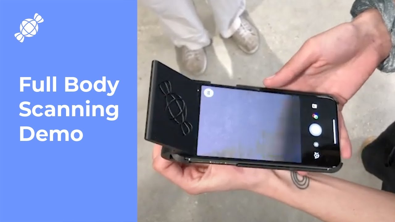 Full Body Scan | Scanning with Scandy Pro and The Lookout - YouTube