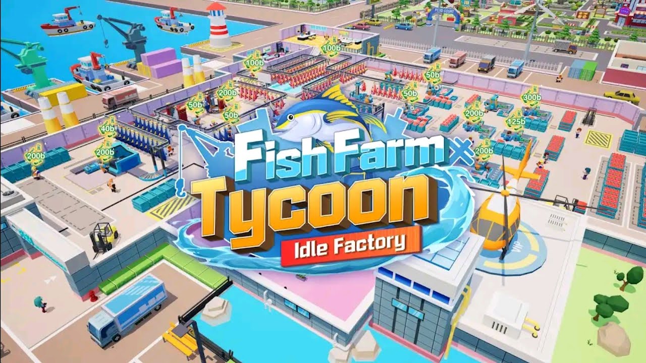 Fish Farm Tycoon: Idle Factory - YouTube