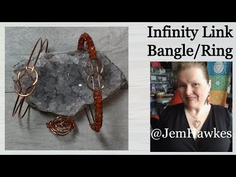 Infinity Knot Project Wirework Jewellery Technique by Jem Hawkes - YouTube