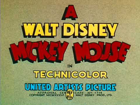 Mickey Mouse - On Ice (1935) United Artists Titles
