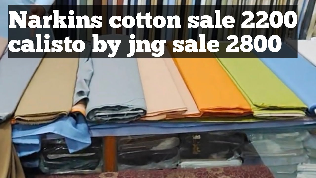 Narkins cotton sale 2200 JNG best design sale 2800 - YouTube