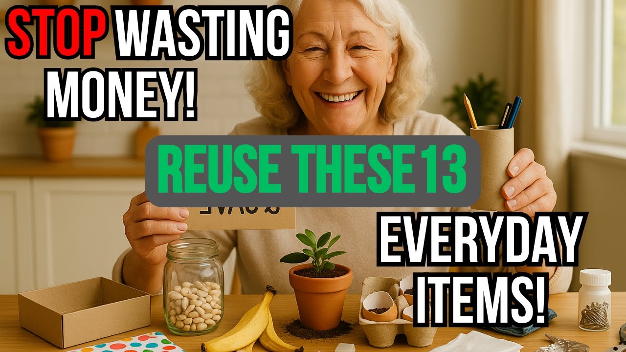 Stop Wasting Money! 13 Everyday Items You Can Reuse to Save Cash and ...