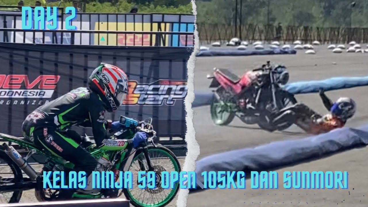 DAY 2 ‼️ KELAS NINJA SUNMORI DAN 59 OPEN 110KG - YouTube