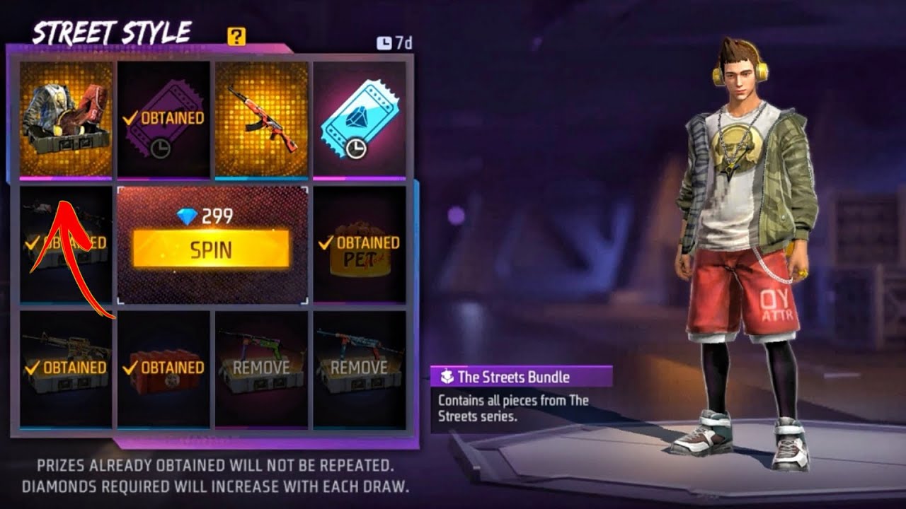 BREAK DANCER BUNDLE RETURN SPIN | THE STREETS BUNDLE RETURN SPIN ...