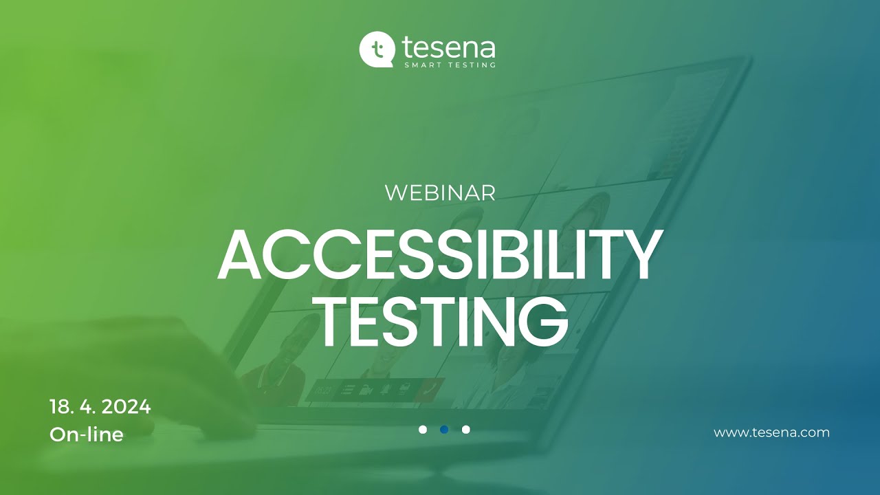 (EN) Accessibility testing | Lenka Junová - YouTube