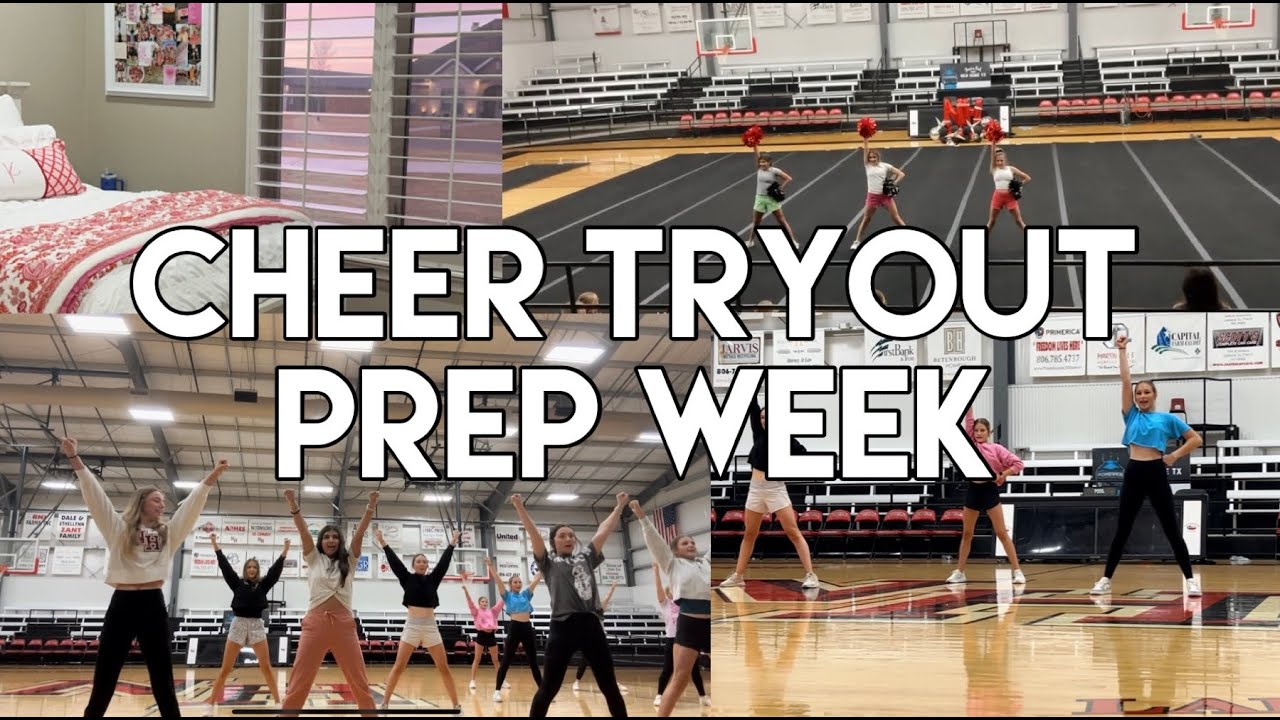 Cheer Tryout Prep Week - YouTube
